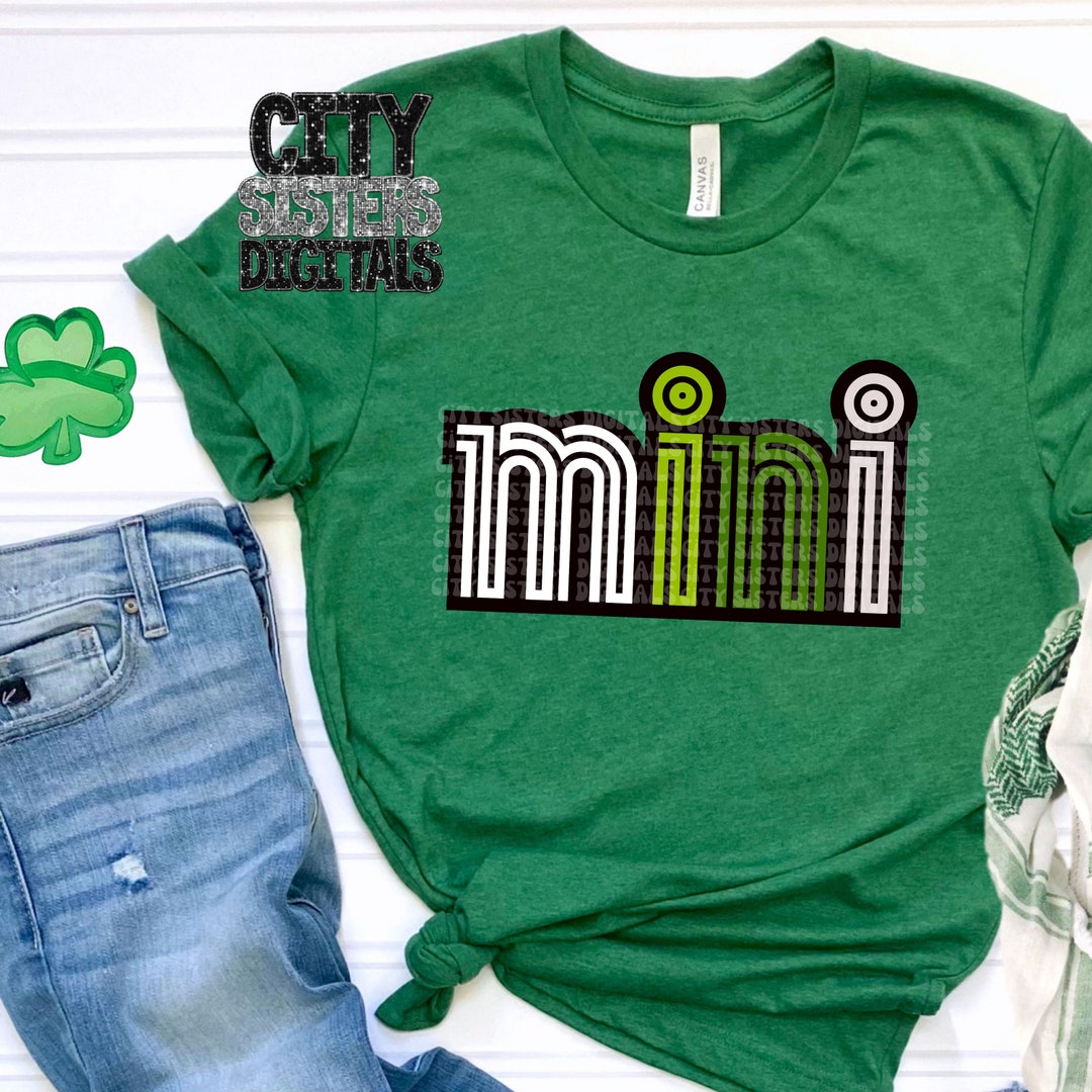 MINI ST. PATRICK'S Png, St Patricks Day Digital for Sublimation and Dtf ...