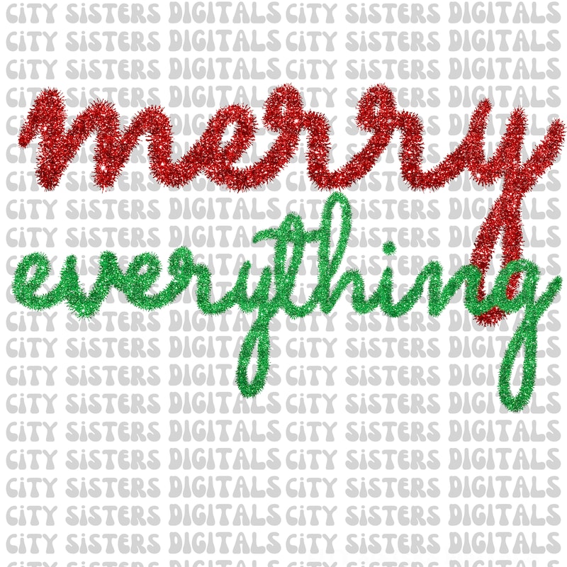 Merry Everything - Etsy