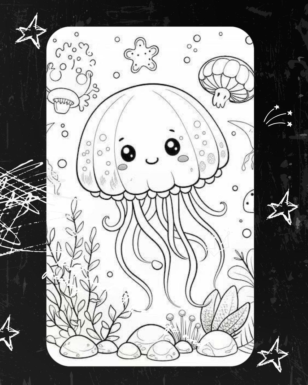Water Animals | Printable Ocean Coloring Book for Kids | Montessori ...