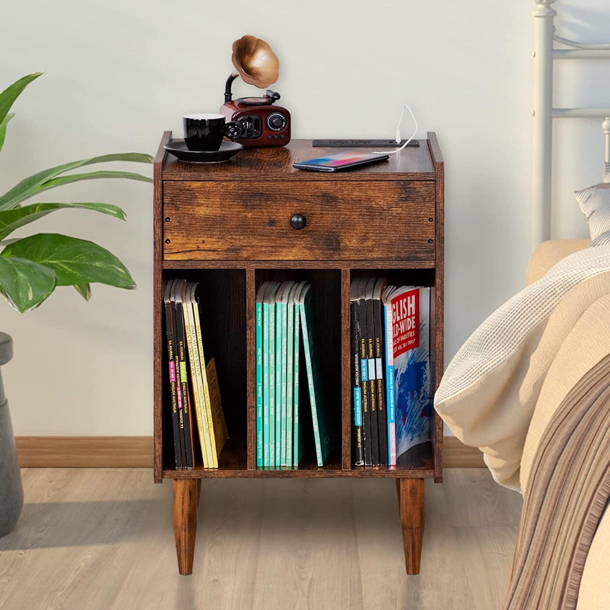 Small Record Holder Stand - Etsy