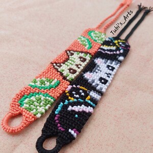 Cat Friendship Bracelet, Woven Cat Bracelet, Cat Lover Gift, Best ...