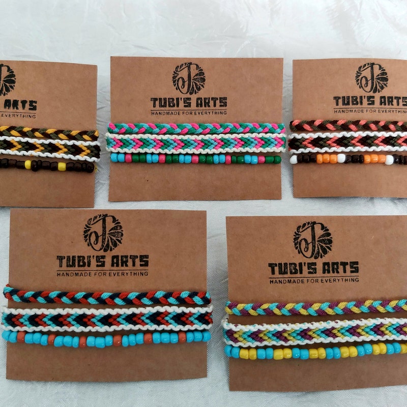 Friendship Bracelet Set - Etsy