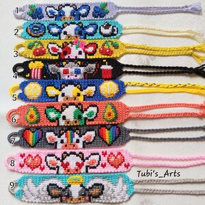 Cow Woven Friendship Bracelet | LGBTQ Bracelet | Cow Relationship ...