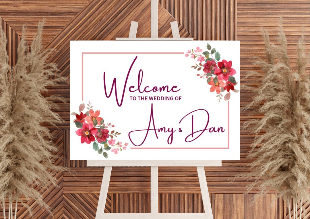 Garden Party Event Signage. Welcome Signs, Table Numbers, Menus. - Etsy
