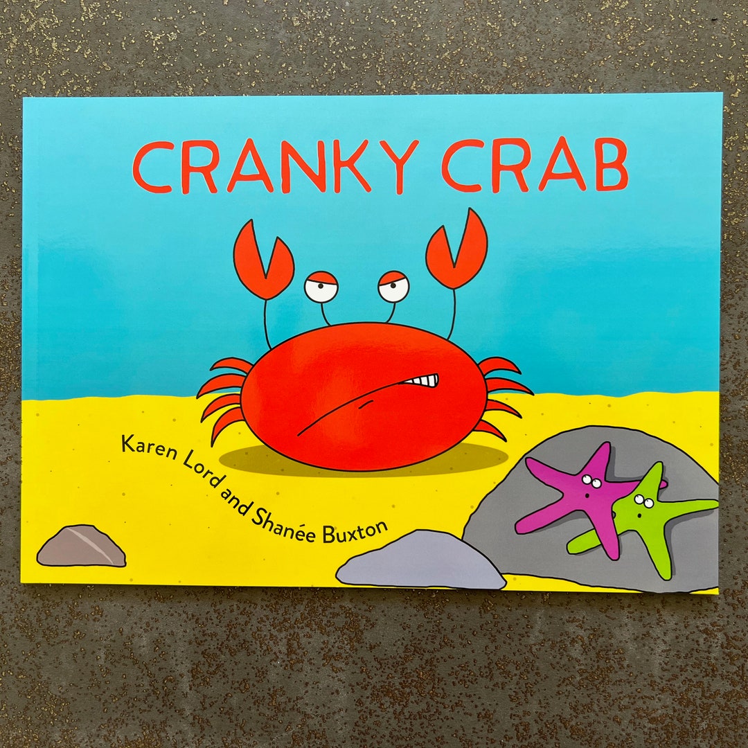 Cranky Crab - Children's Book - Etsy