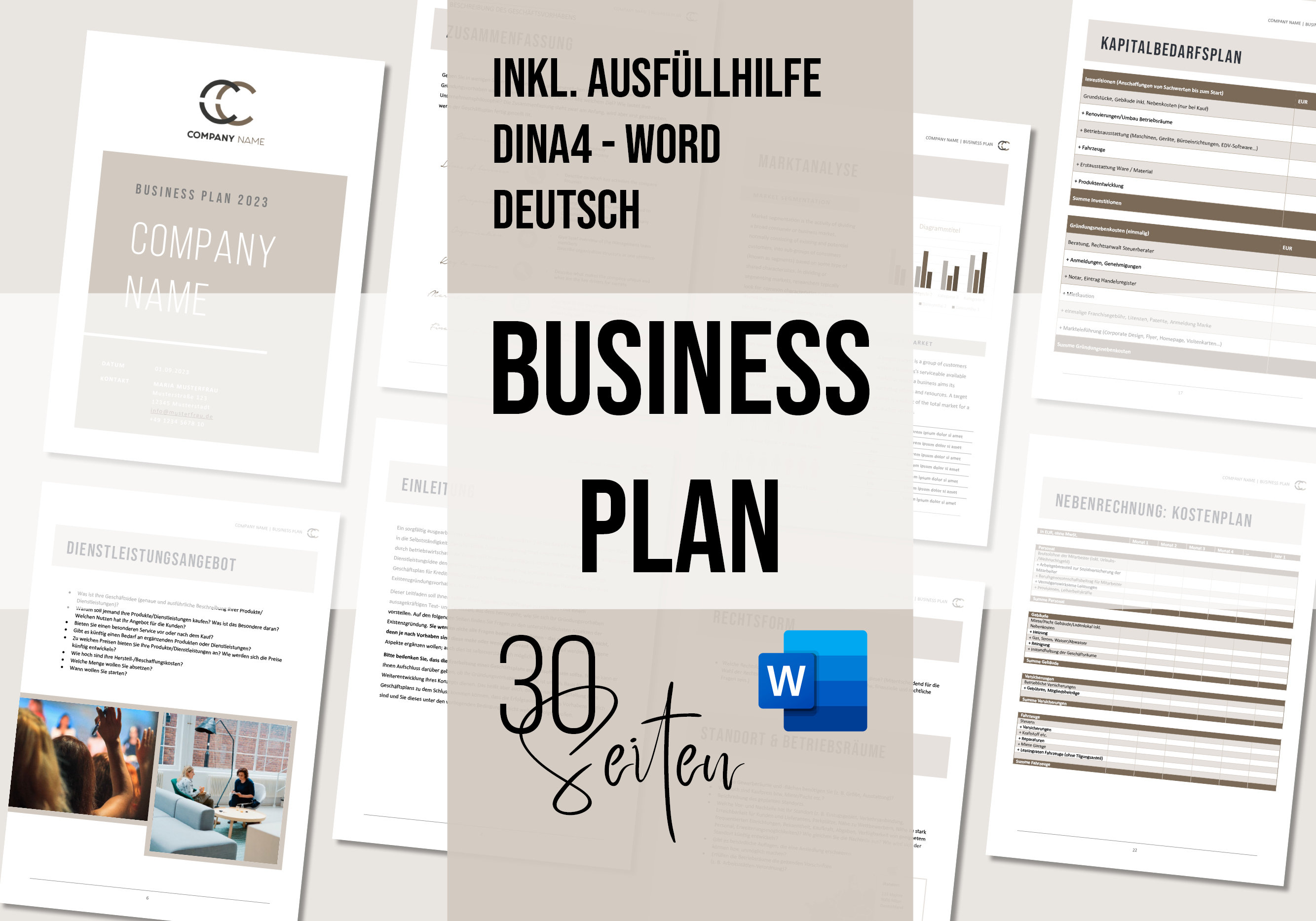 Creative Business Plan Design