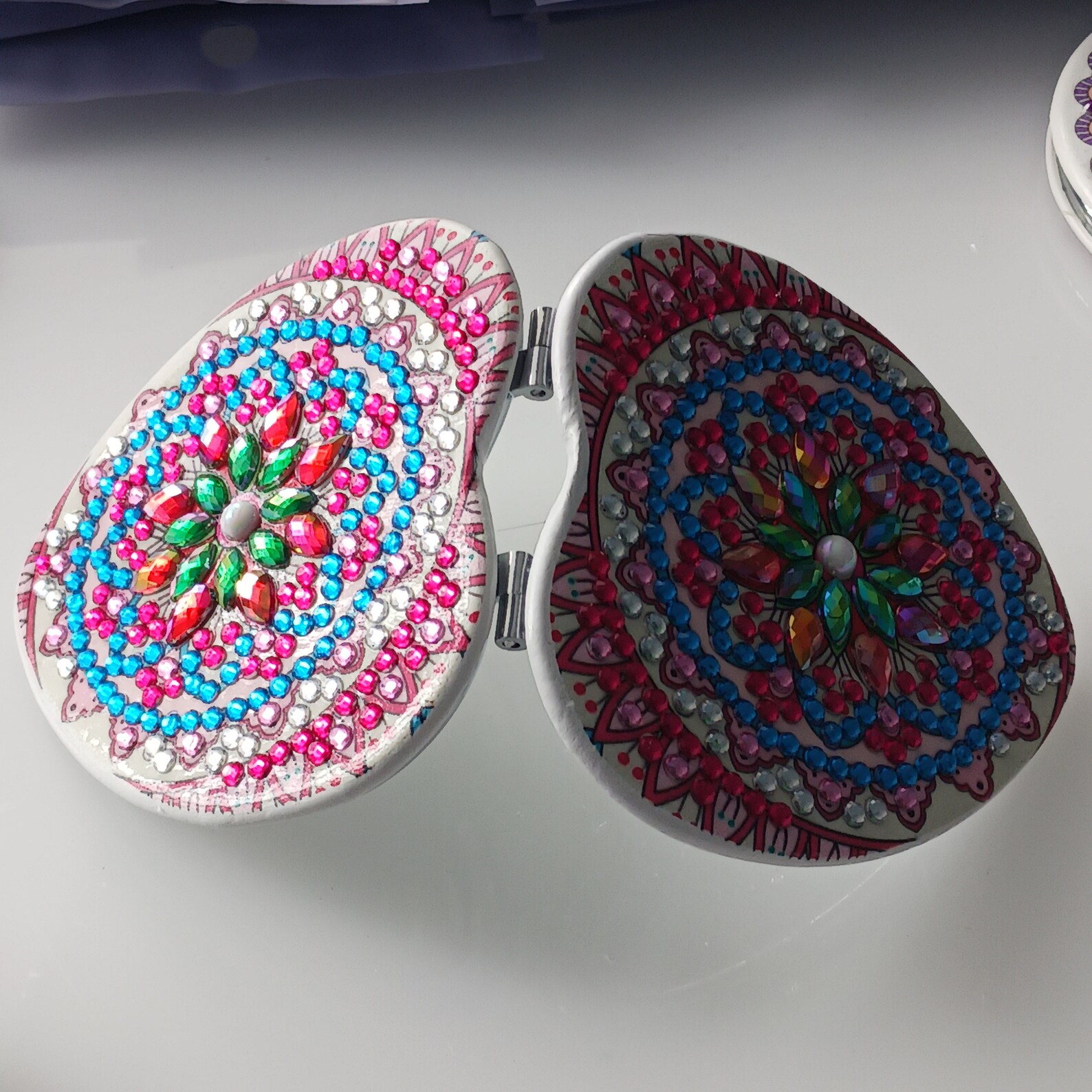 Beautiful, Fully Crystal, Diamond and Gem Encrusted (both Sides ...
