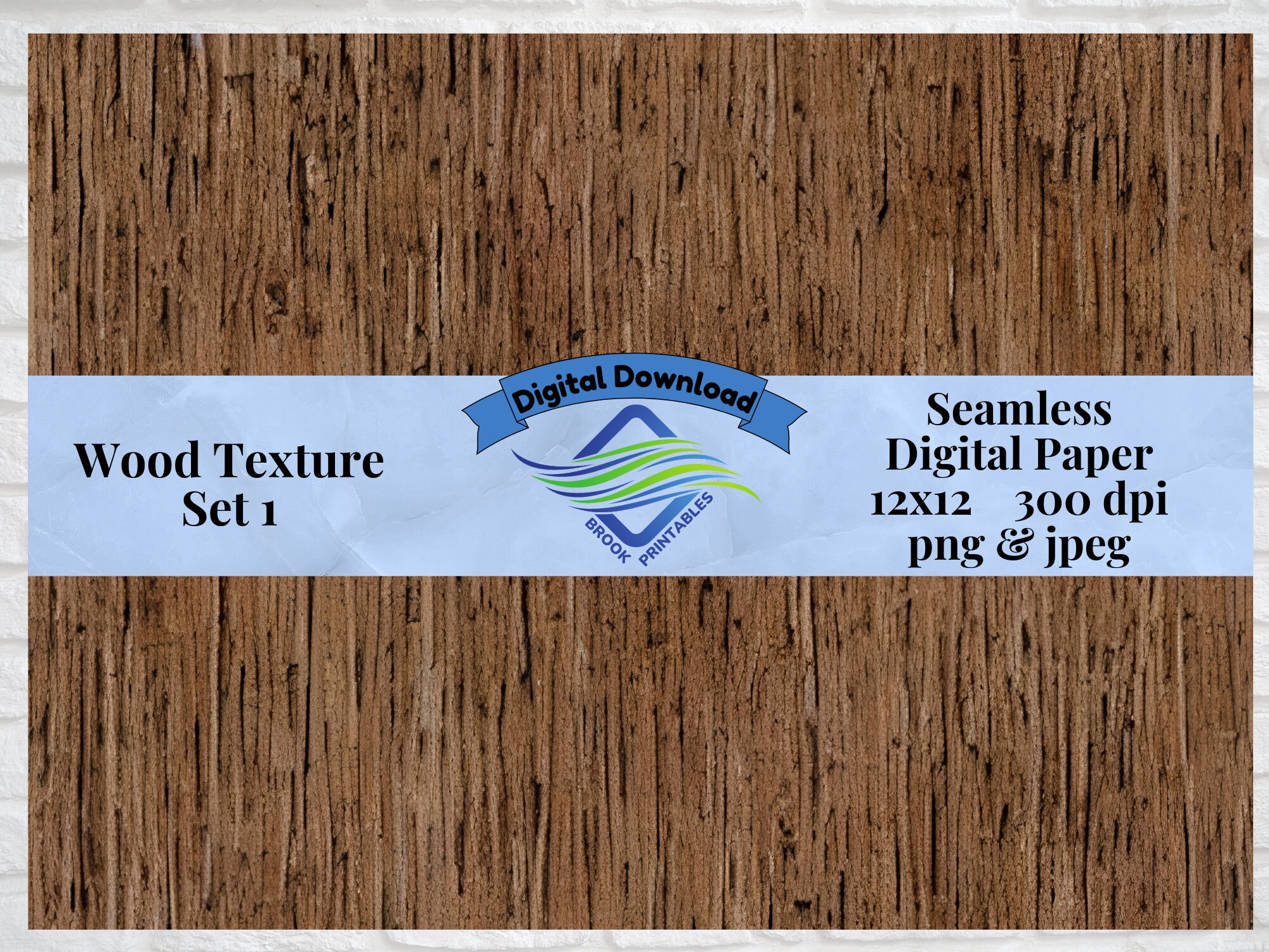 Seamless Wood Texture Digital Paper, Vivid Details, Digital Backgrounds ...