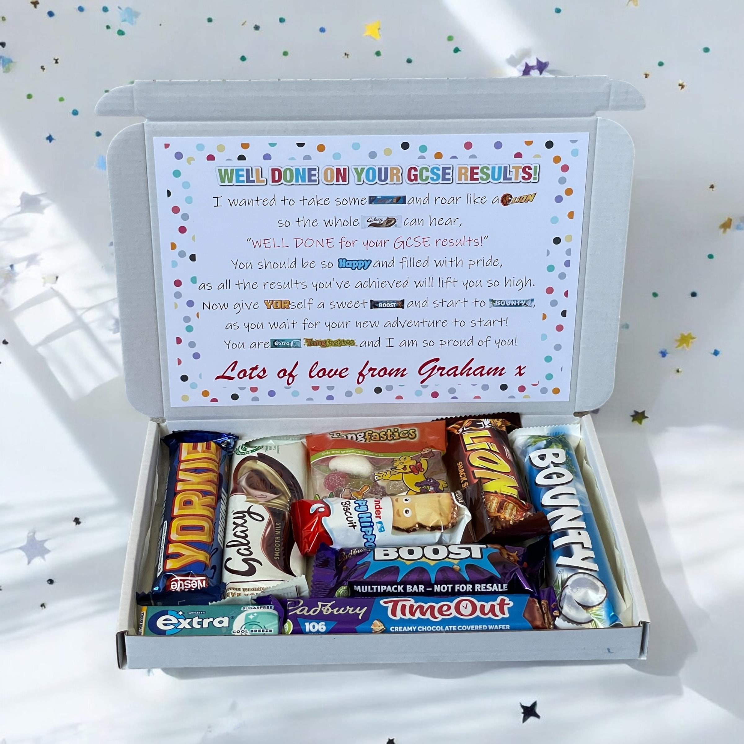 Personalised Poem Well Done Exam SATS GCSES A Levels Graduation ...