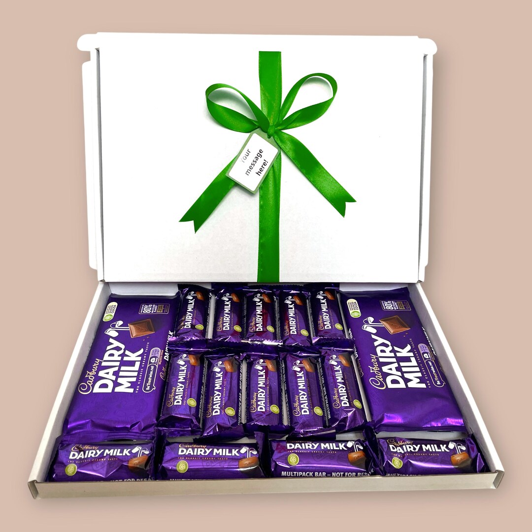 Cadbury Dairy Milk With Personalised Message and Ribbon | Mother's Day ...
