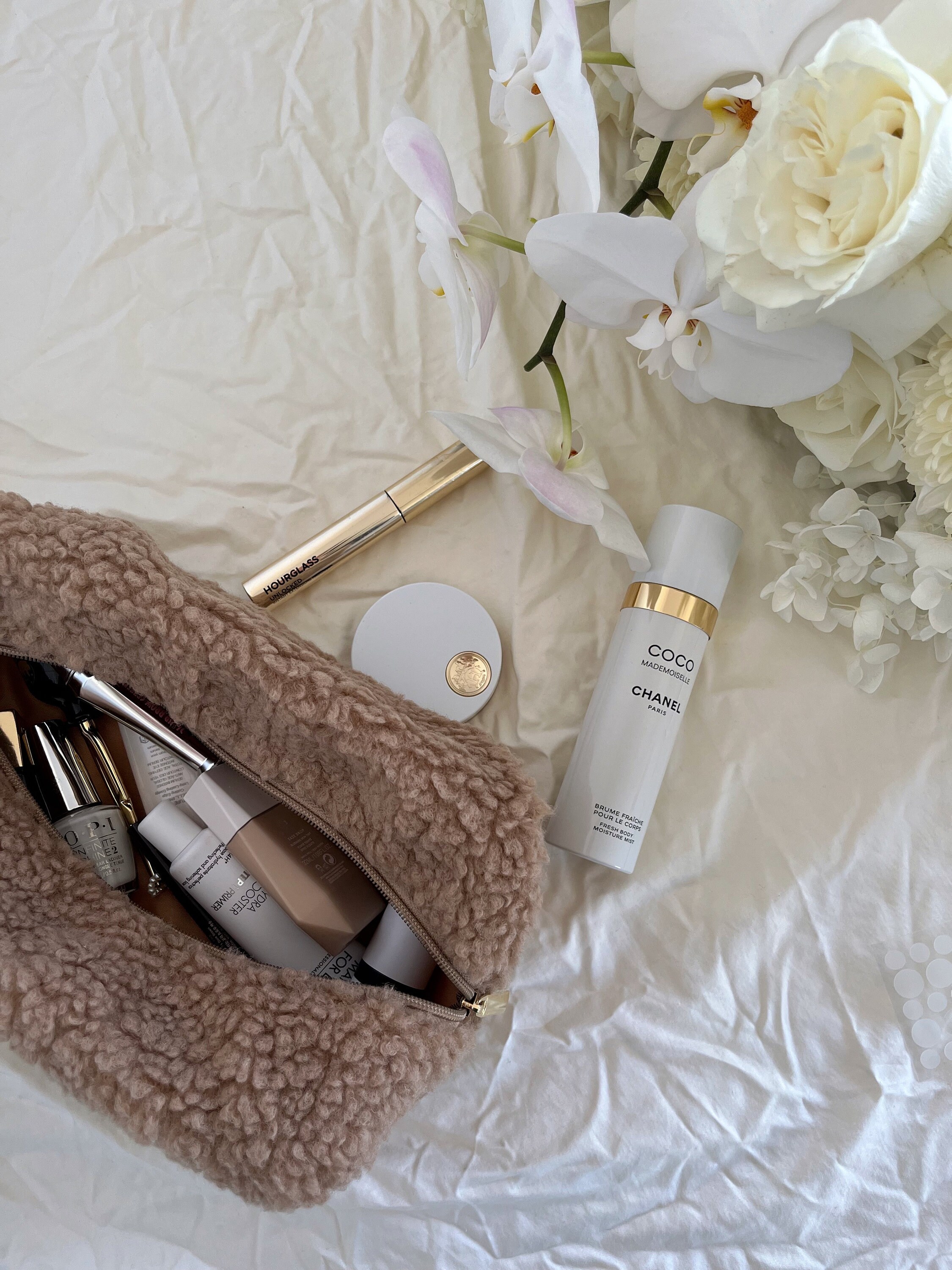 Teddy Makeup Bag Travel Pouch, Makeup Organizer, Skincare Bag, Toiletry ...