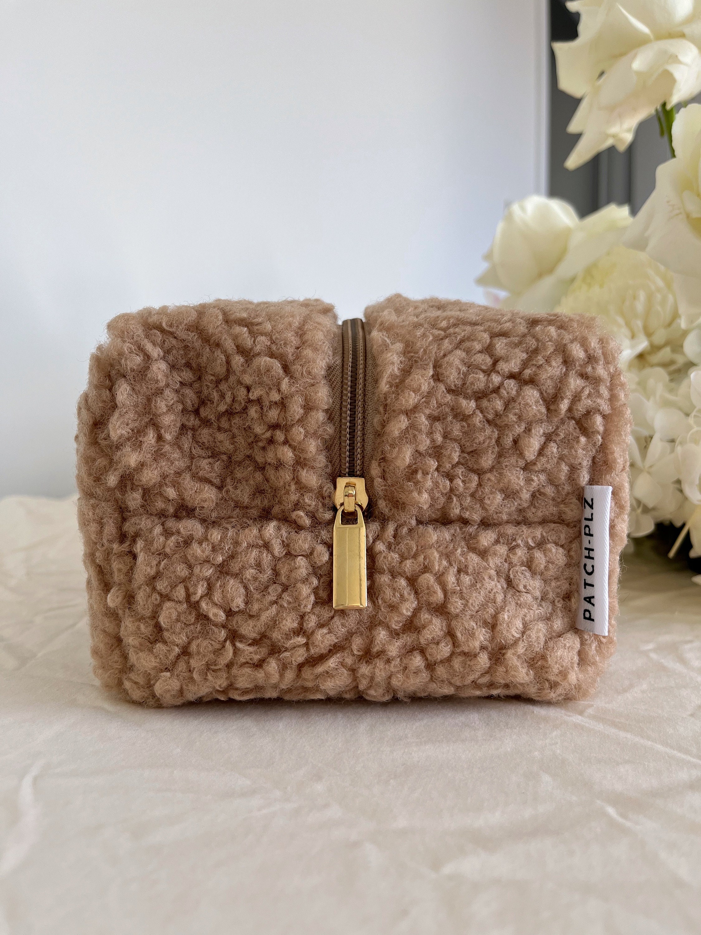 Teddy Makeup Bag Travel Pouch, Makeup Organizer, Skincare Bag, Toiletry ...