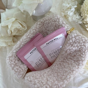 Teddy Makeup Bag Travel Pouch, Makeup Organizer, Skincare Bag, Toiletry ...