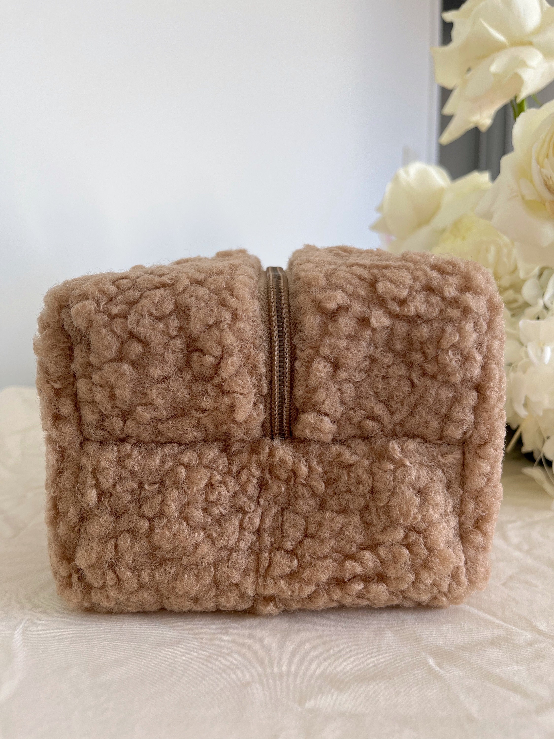 Teddy Makeup Bag Travel Pouch, Makeup Organizer, Skincare Bag, Toiletry ...