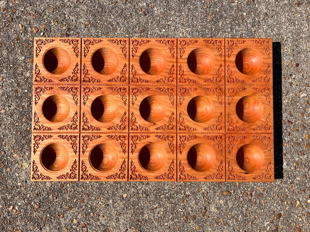 Family/party Sized Wood Pasta and Ravioli Mold Tray Fall Foliage ...
