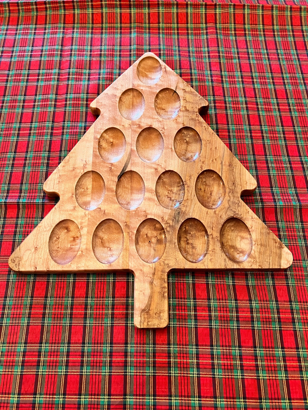 Christmas Tree Deviled Egg Tray - Etsy