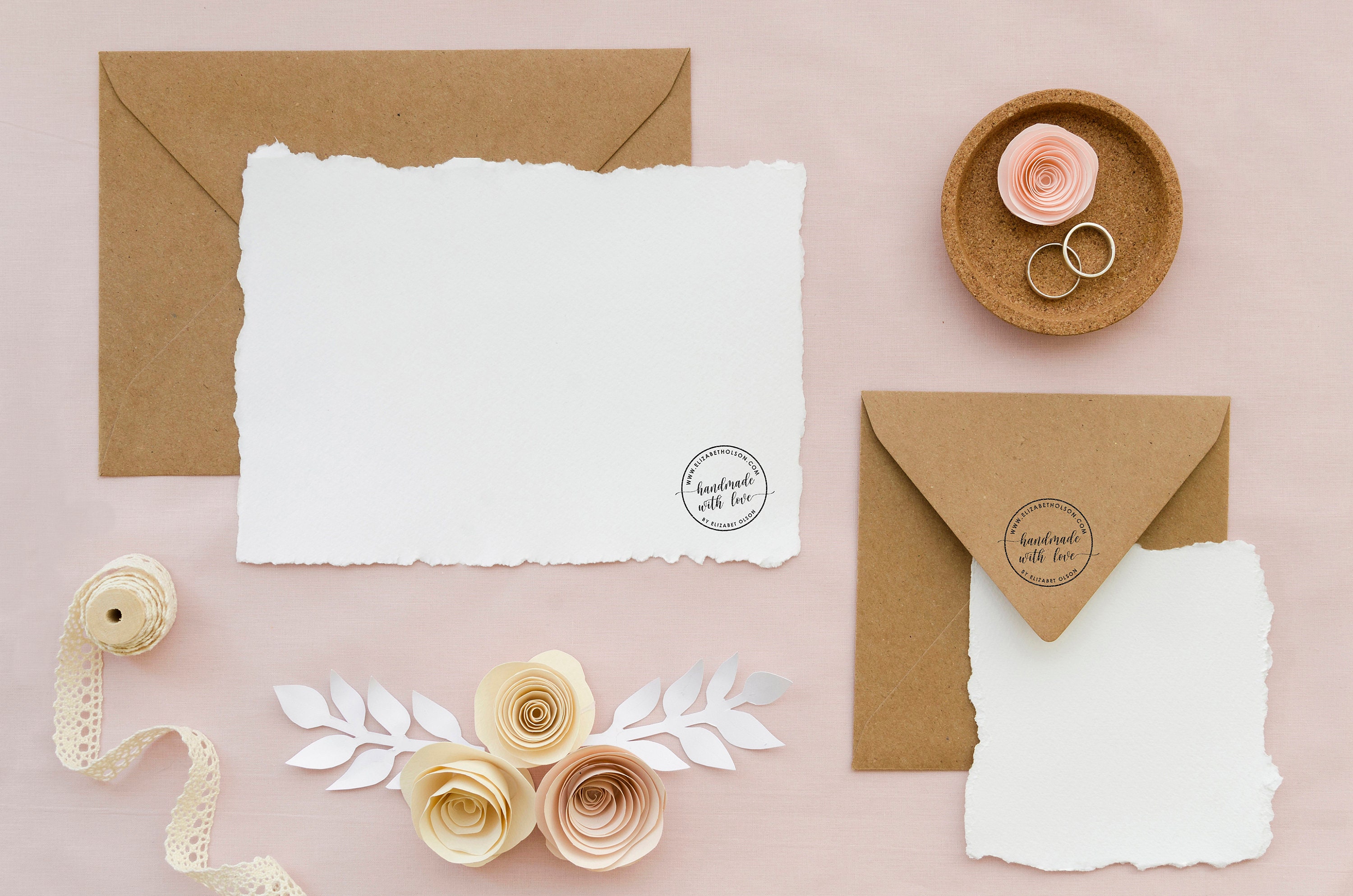 CUSTOM HANDMADE STAMP, Hand Made Stamp, Personalized Hand Made Stamp ...