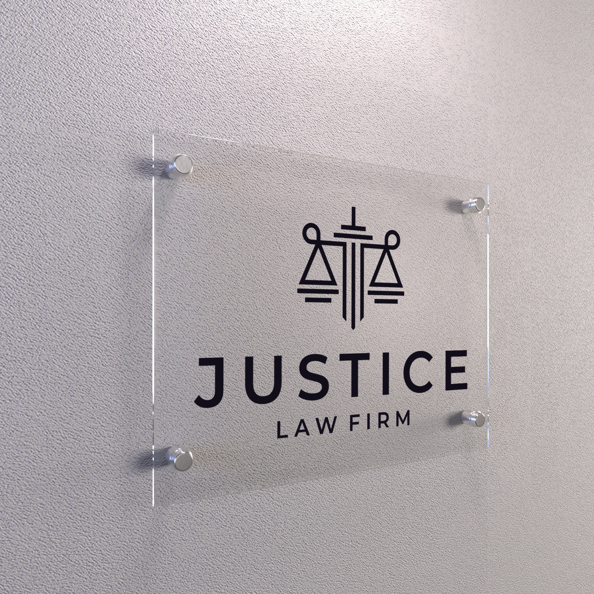 Personalized Acrylic Sign Sign Logo Business Sign for Office Storefont ...