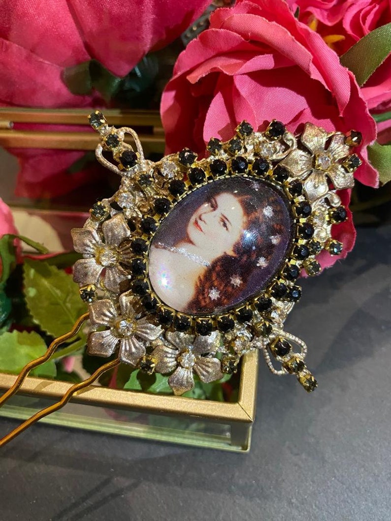 Hairpin "the Empress" Handmade Fairy Tale Hair Jewellery* Sisi Hairpin ...