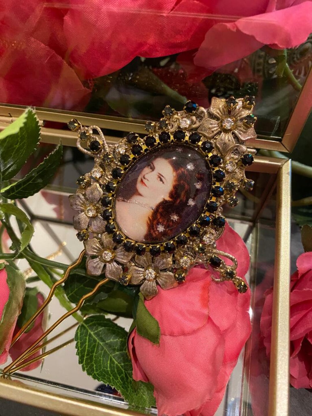 Hairpin "the Empress" Handmade Fairy Tale Hair Jewellery* Sisi Hairpin ...
