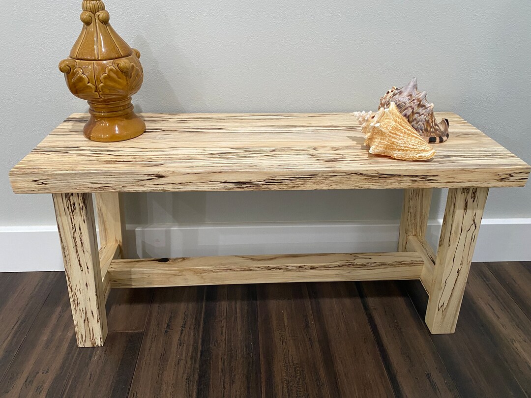 Entry Bench Noodle Bench Unique One of a Kind Wood - Etsy