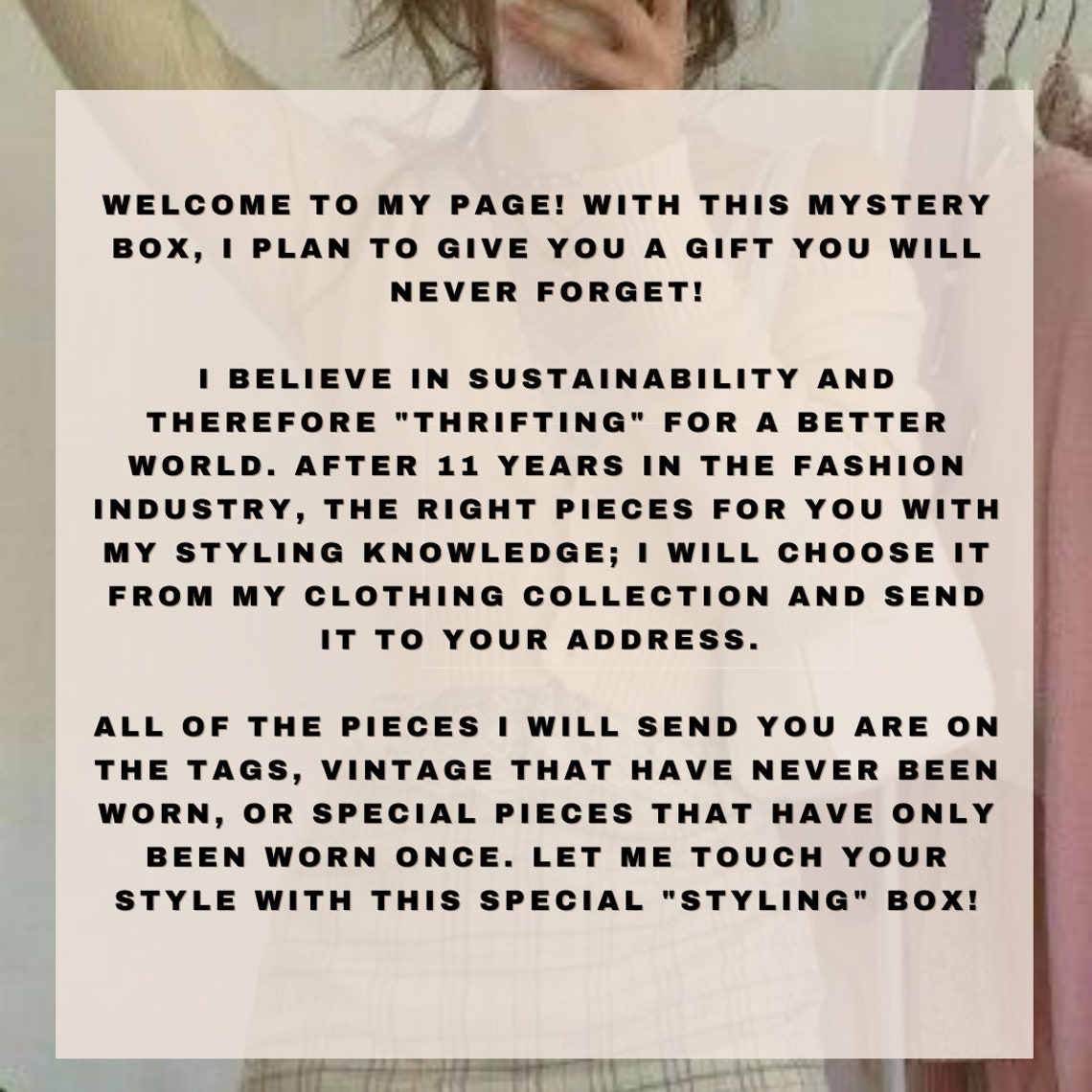 Carrie Bradshaw Mystery Box Sex & the City Styling Thrift - Etsy