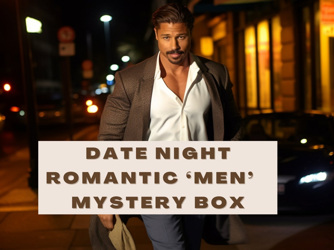 Date Night Mystery Box Romantic men Valentine's Day V-day Thrift Bundle ...