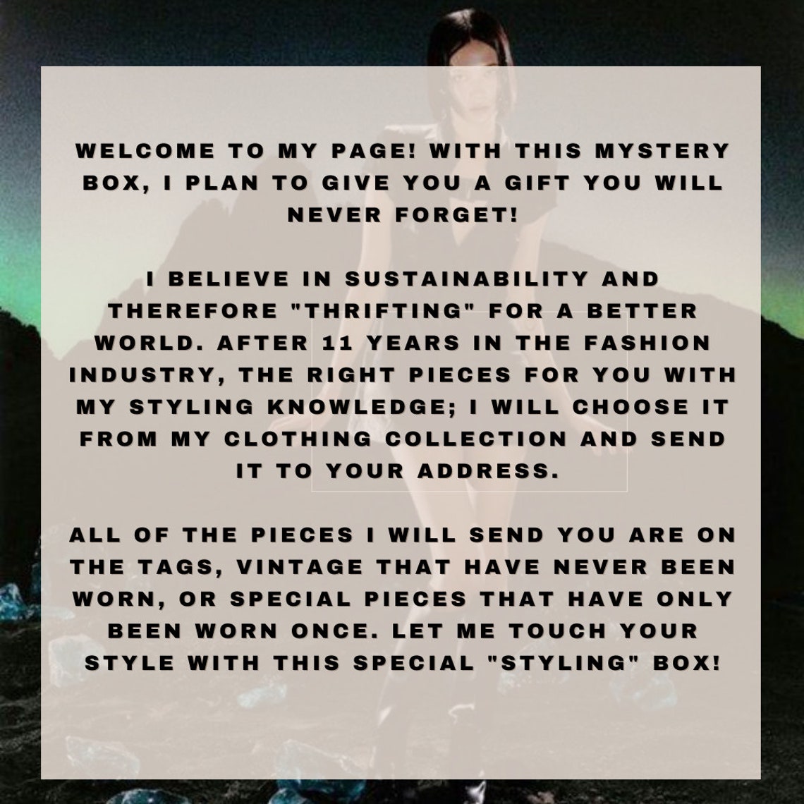 Emo Girl Styling Alt Mystery Box Thrift Bundle - Etsy