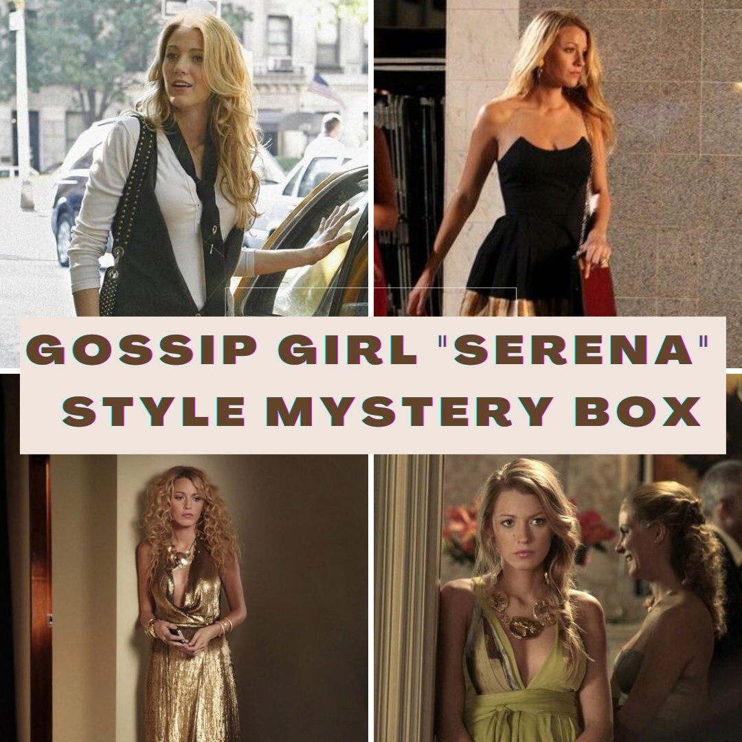 Serena Van Der Woodsen Mystery Box Gossip Girl Styling Thrift - Etsy