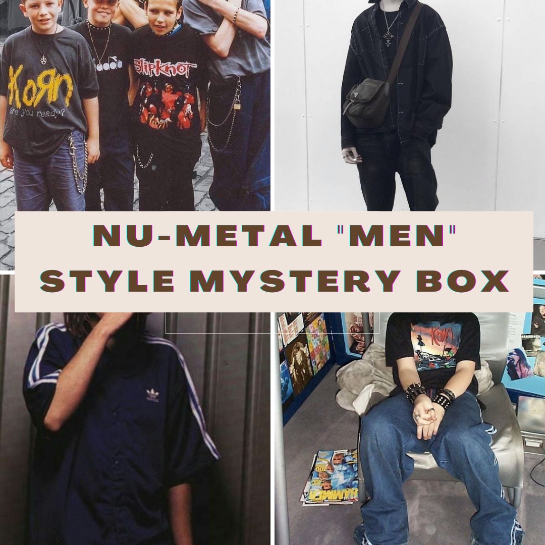 Nu-metal Man Styling Alt Boy Mystery Box Thrift Bundle - Etsy