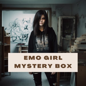 Emo Girl Styling Alt Mystery Box Thrift Bundle - Etsy