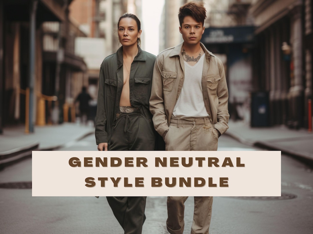 Gender Neutral Personalized Aesthetic Style Bundle: Circular ...