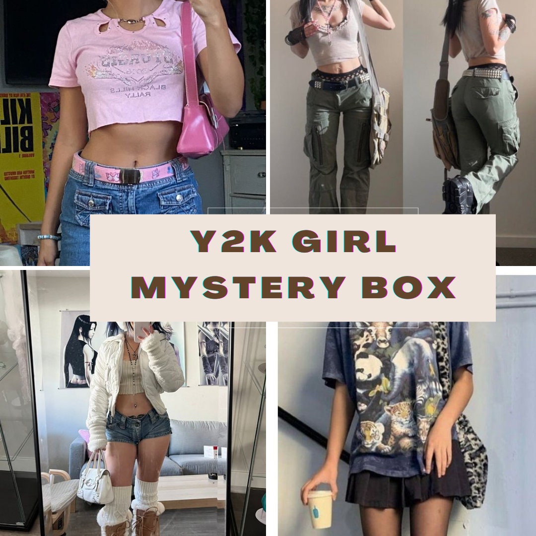 Y2K Baddie Girl Styling Mystery Box 2000s Thrift Bundle - Etsy