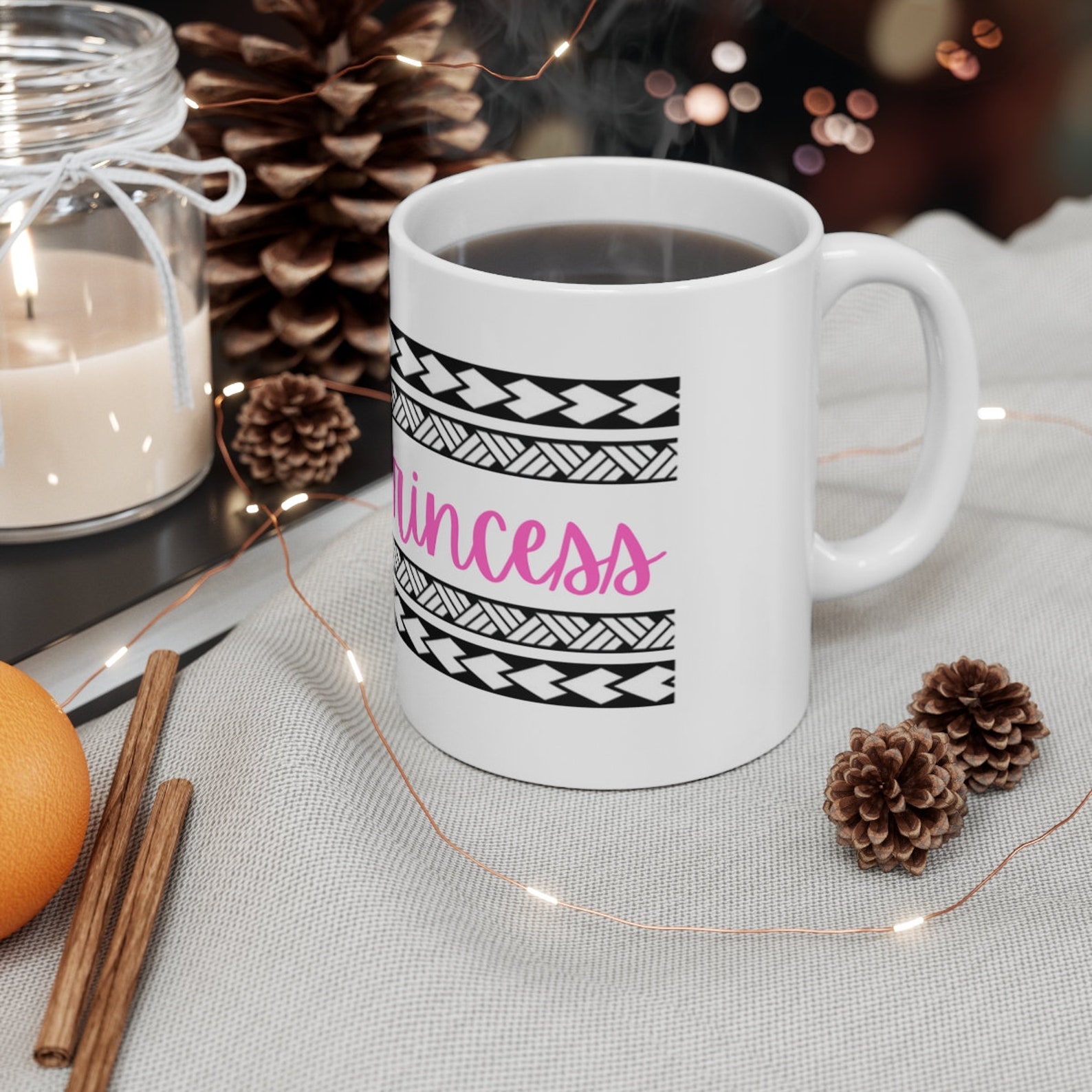 Samoan Mug. Samoan Princess - Etsy