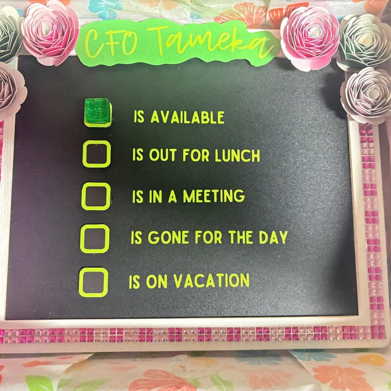 Out of Office Sign - Etsy