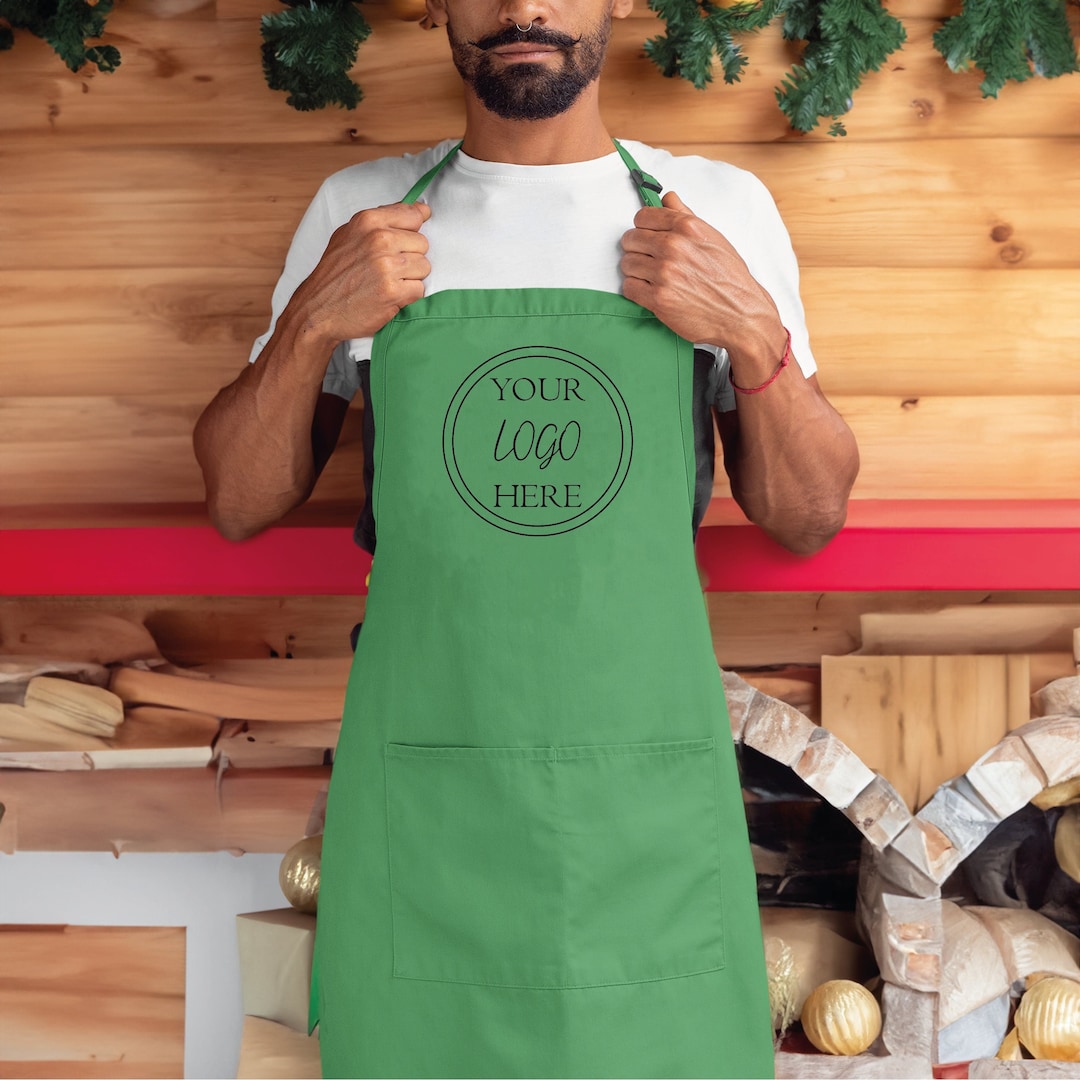Custom Apron Logo Apron Personalized Logo Apron Customized - Etsy
