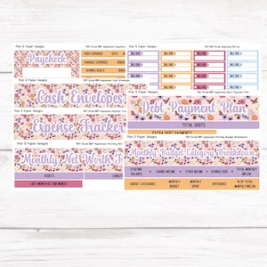 TBM Budget by Paycheck Small happiness the Budget Mom, Monthly Sticker ...