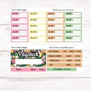 TBM Budget by Paycheck Small "cool Summer" the Budget Mom, Monthly ...