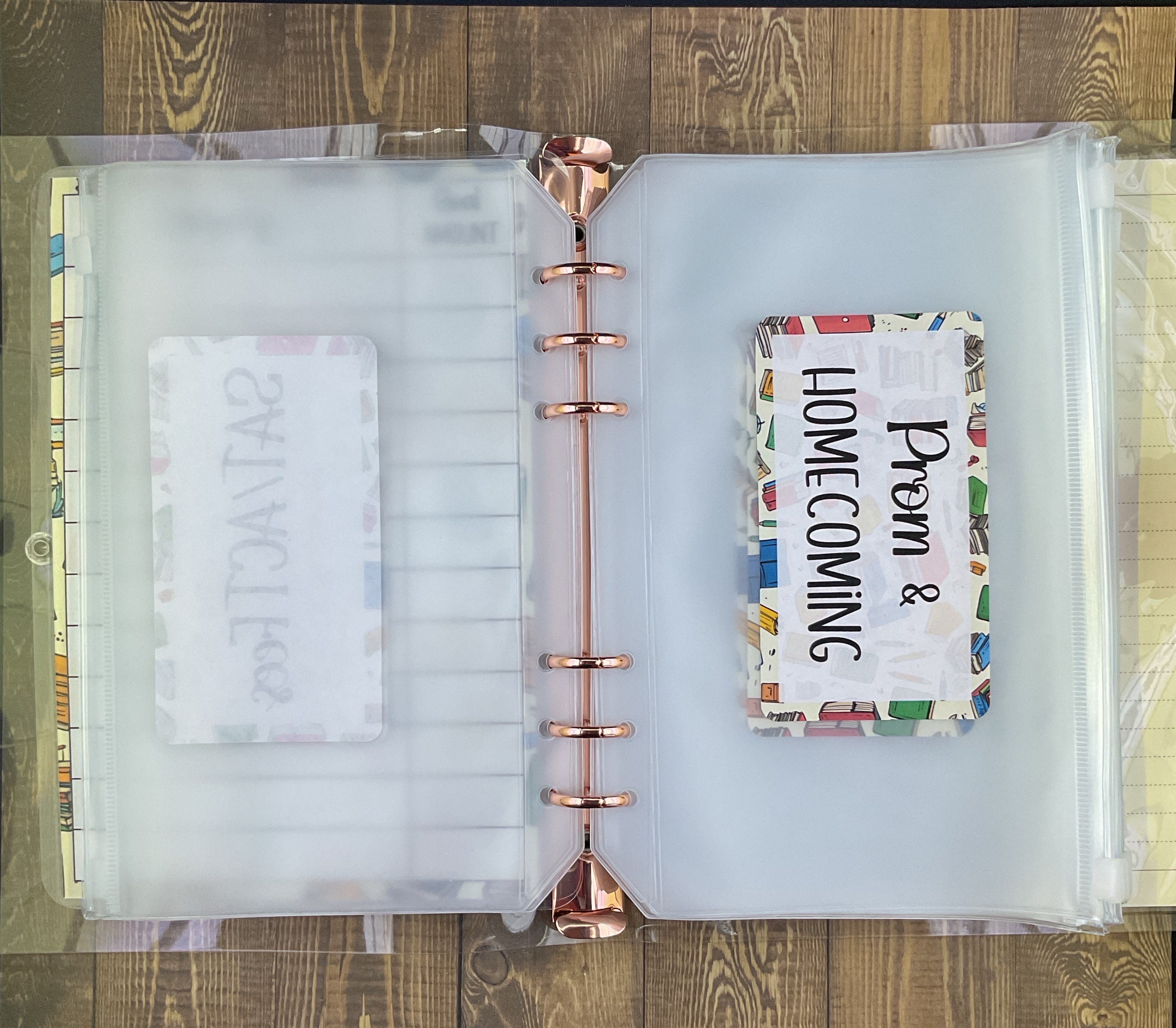 Senior Year Budget Binder, Money Wallet, A5 Binder, A6 Binder, Cash ...