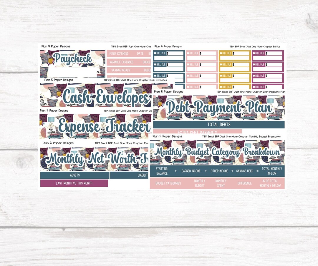 TBM Budget by Paycheck Small just One More Chapter the Budget Mom ...