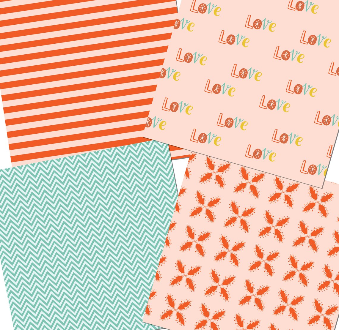 12 Boho Seamless Digital Papers Cute Boho Seamless Patterns - Etsy
