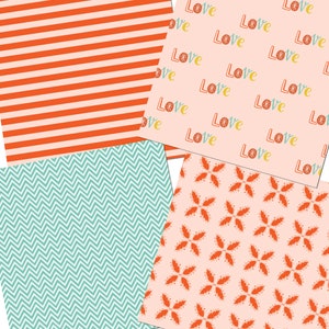 12 Boho Seamless Digital Papers Cute Boho Seamless Patterns - Etsy