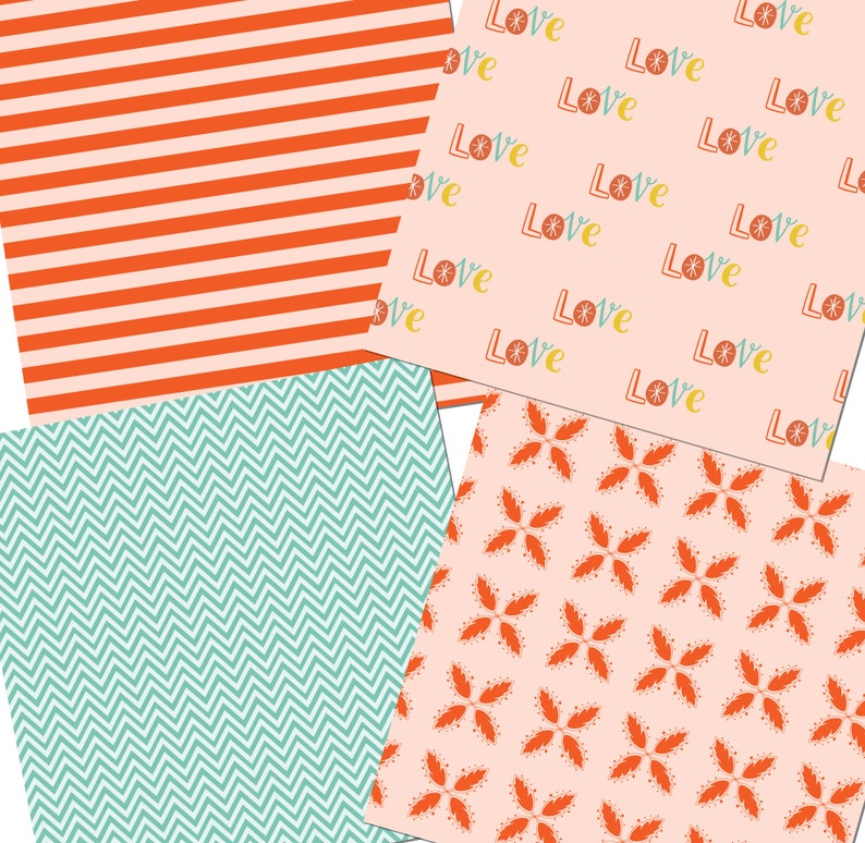 12 Boho Seamless Digital Papers Cute Boho Seamless Patterns - Etsy