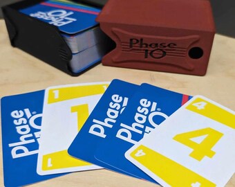 Phase Ten Score Card, Phase Ten Scoresheet, Phase Ten Scoring ...