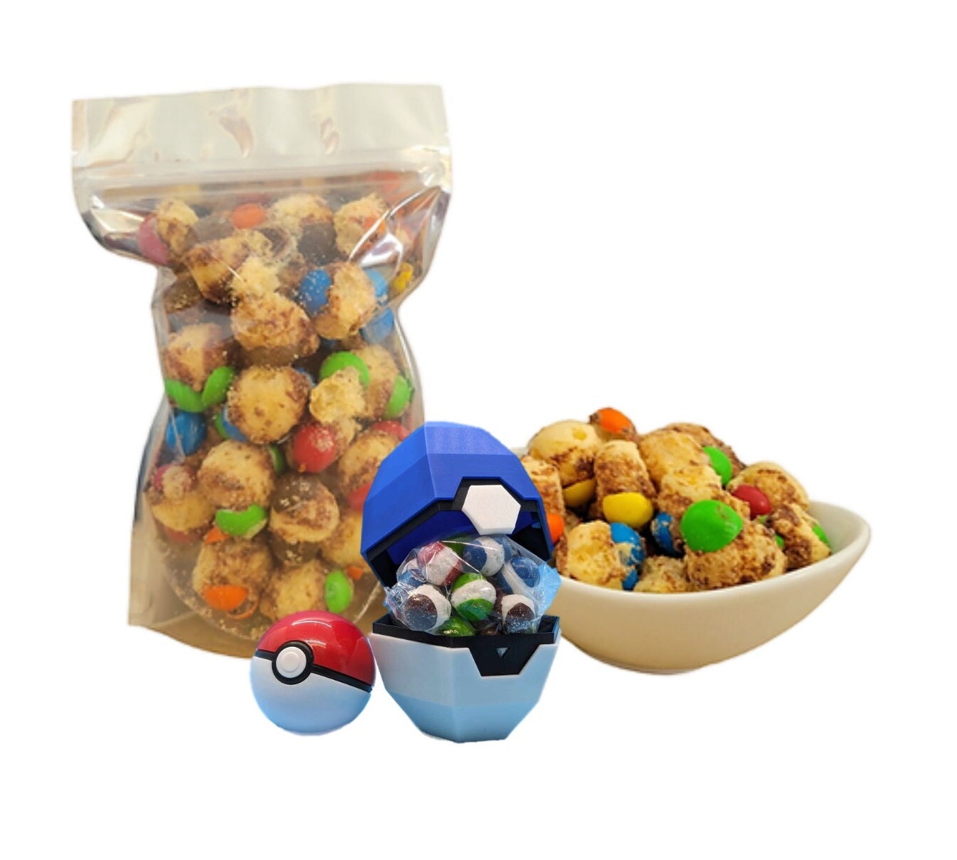 Easter Pokemon Egg Balls Filled With Freeze-dry Candy and a Random Mini ...