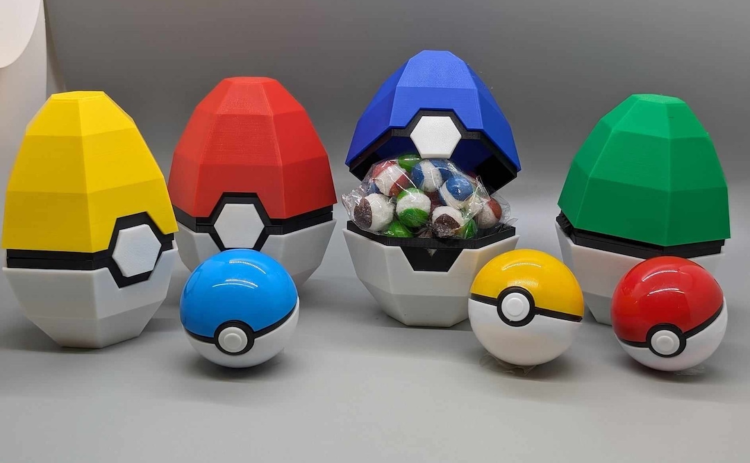 Easter Pokemon Egg Balls Filled With Freeze-dry Candy and a Random Mini ...