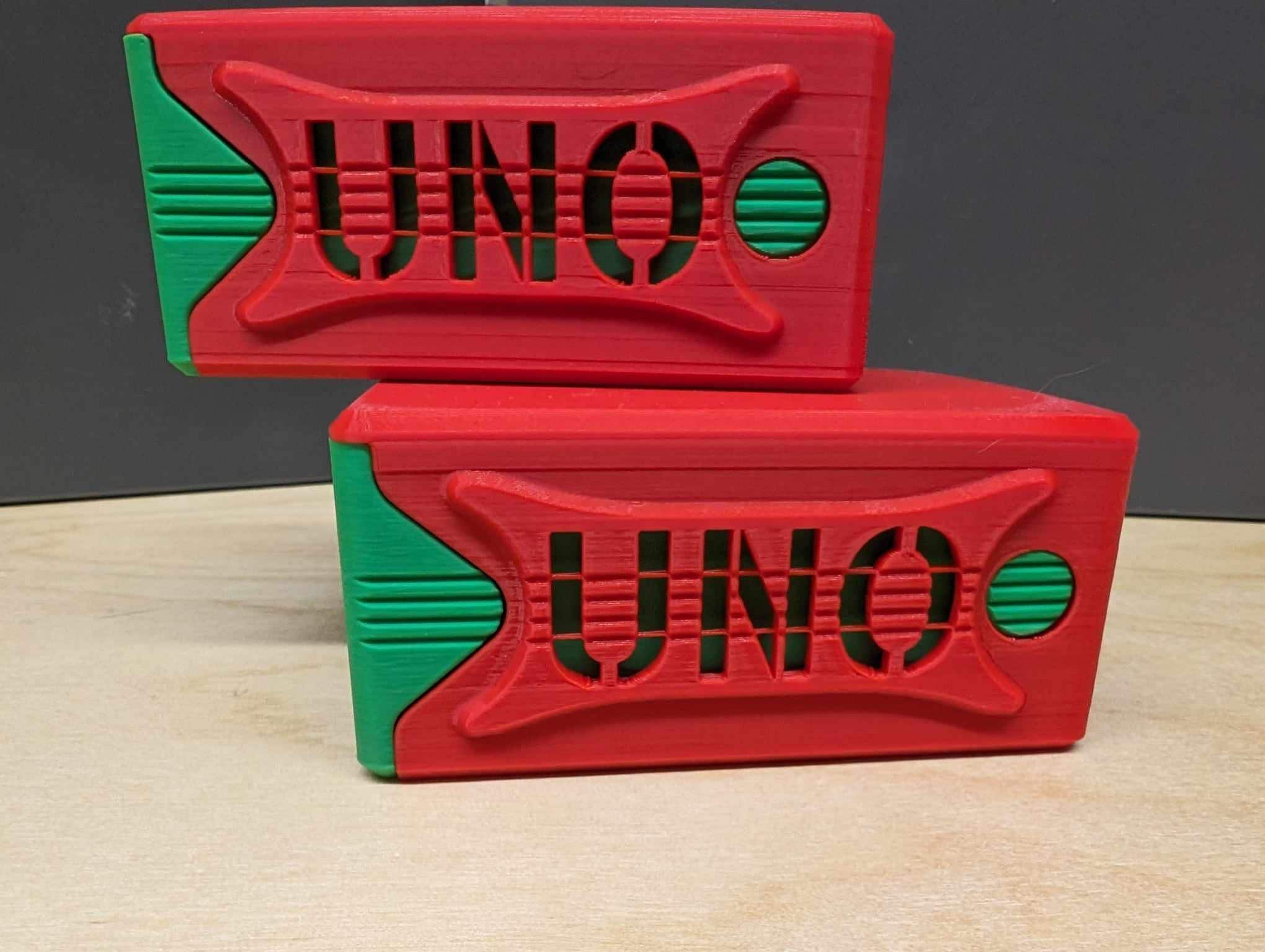 UNO Card Game Storage Box and Card Game, Playing Card Case, UNO ...