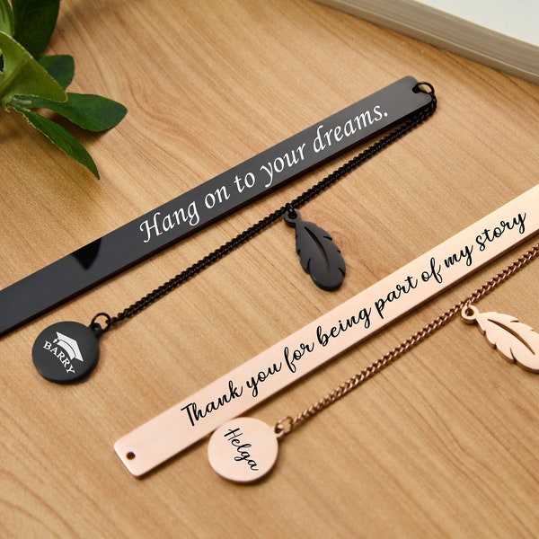 Metal Bookmark - Etsy