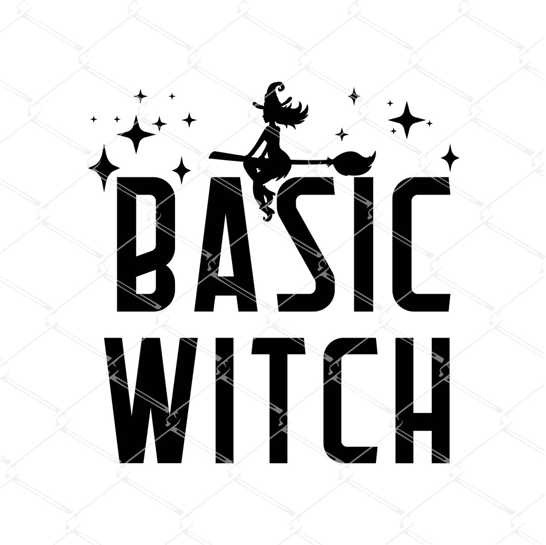 Basic Witch SVG Png Shirt Design, Halloween Quotes SVG, Mom Life Gift ...