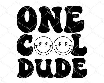 One Cool Dude Png - Etsy